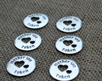 Set of 3 Sisters Always Friends Forever Pocket Tokens With - Etsy