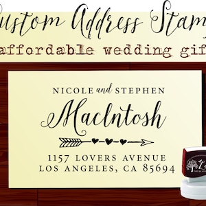 Calligraphy Handwriting Script Custom Return Address Stamp - Etsy