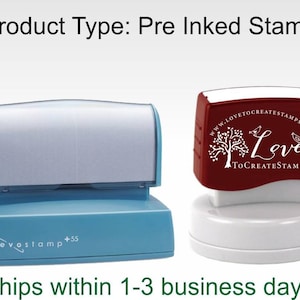 Stick Family Custom Rubber Stamp - SELF INKING Return Address Family ...