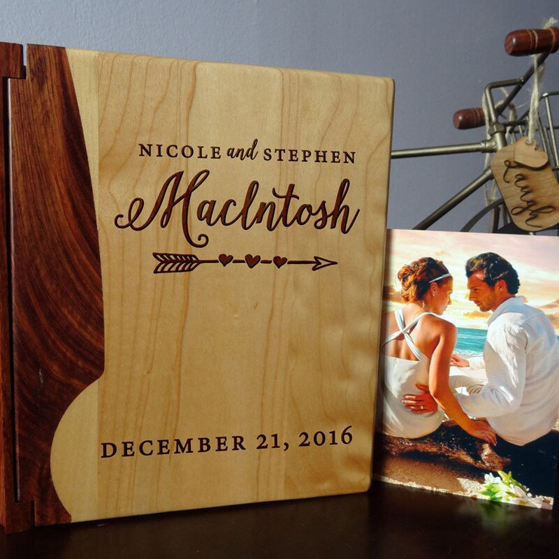 Wood Scrapbook - Etsy