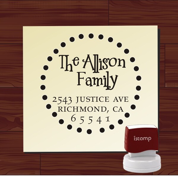 Border Rubber Stamp - Etsy