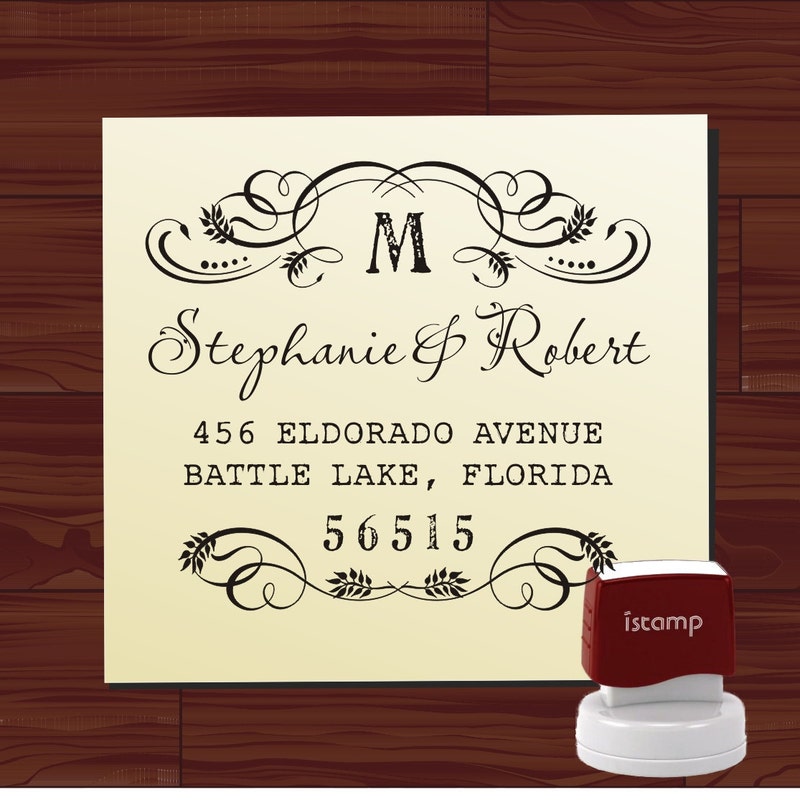 Large Custom Stamp - Etsy