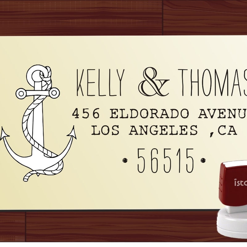 Anchor Stamp - Etsy