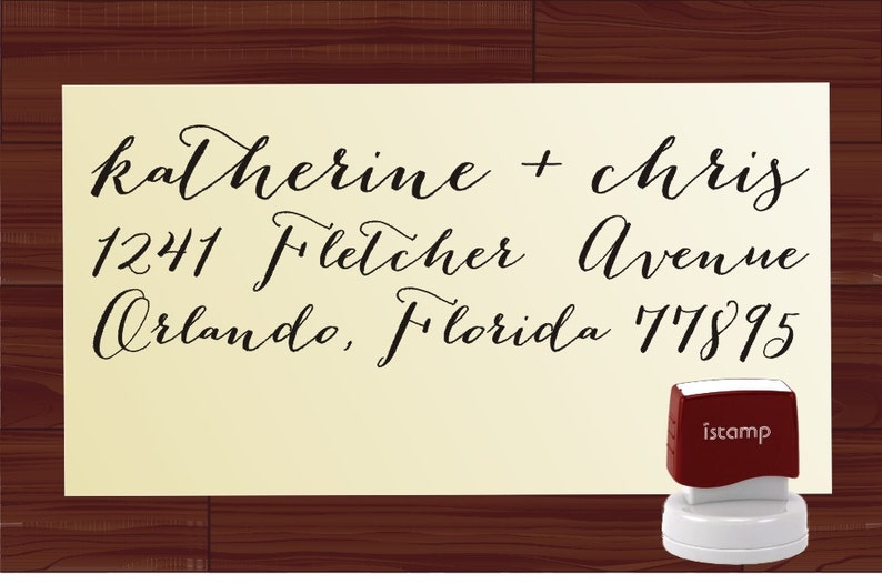 Handwriting Custom Return Address Stamp SELF INKING - Etsy