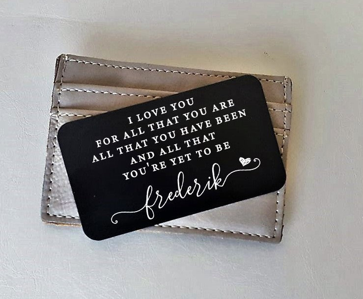 Etchings & Engravings Prints wallet insert Custom wallet card ...