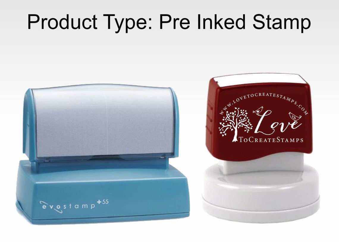 Custom Address Rubber Stamp SELF INKING Stamp Style 1280K - Etsy