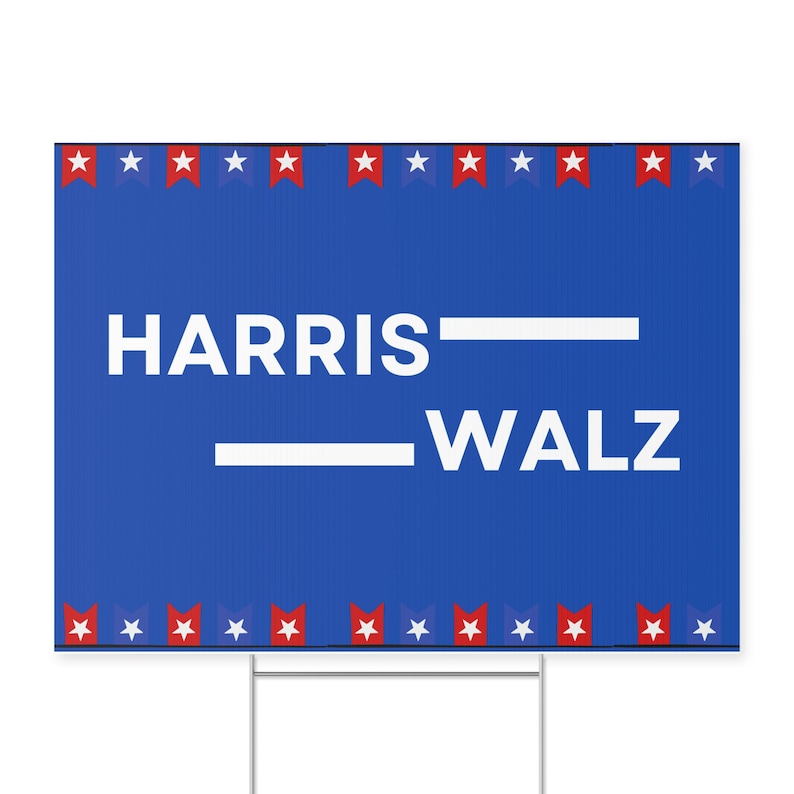Kamala Harris Tim Walz 2024 Vice President Harris Governor Walz Vote ...