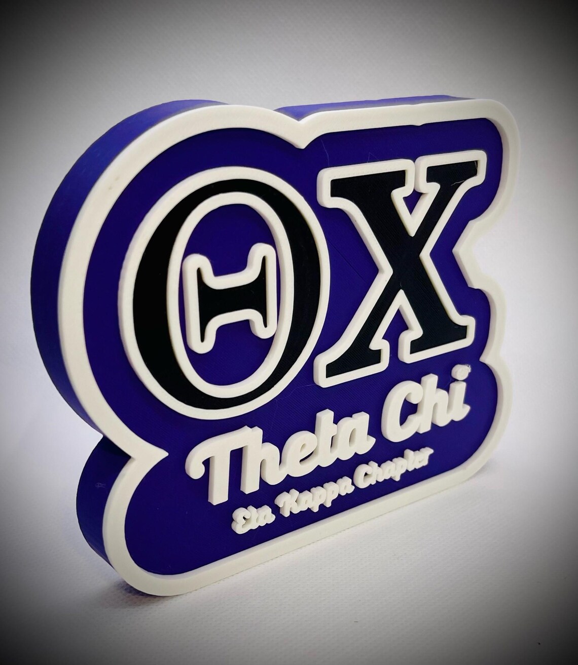 3D Printed Customizable Fraternity and Sorority Signs. Great for a ...