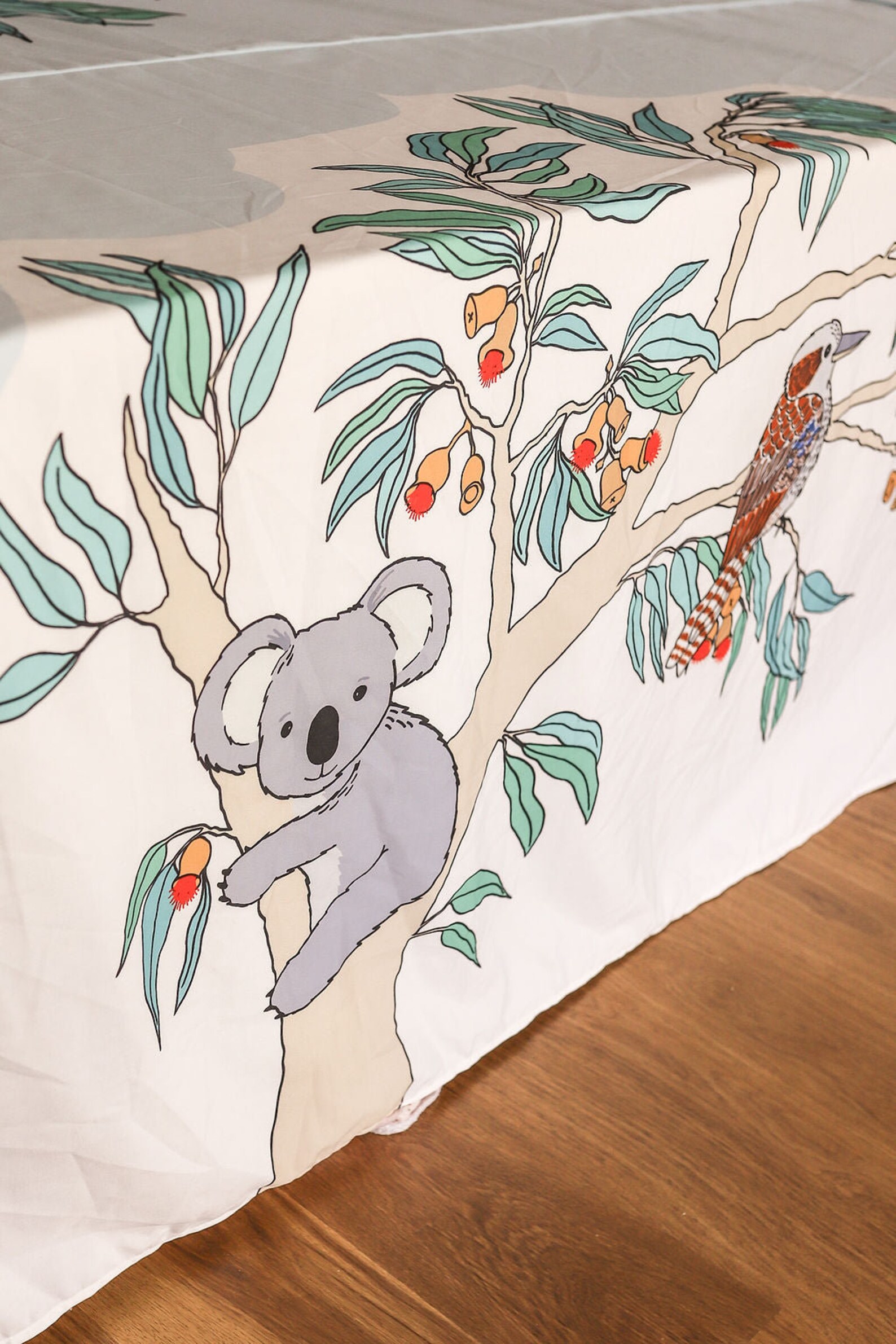 Australian Bush Table Tent, Kids Fabric Cubby House, Wildlife Play Tent ...