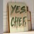 Yes Chef Print Digital Download Horizontal Print Poster Wall Art ...