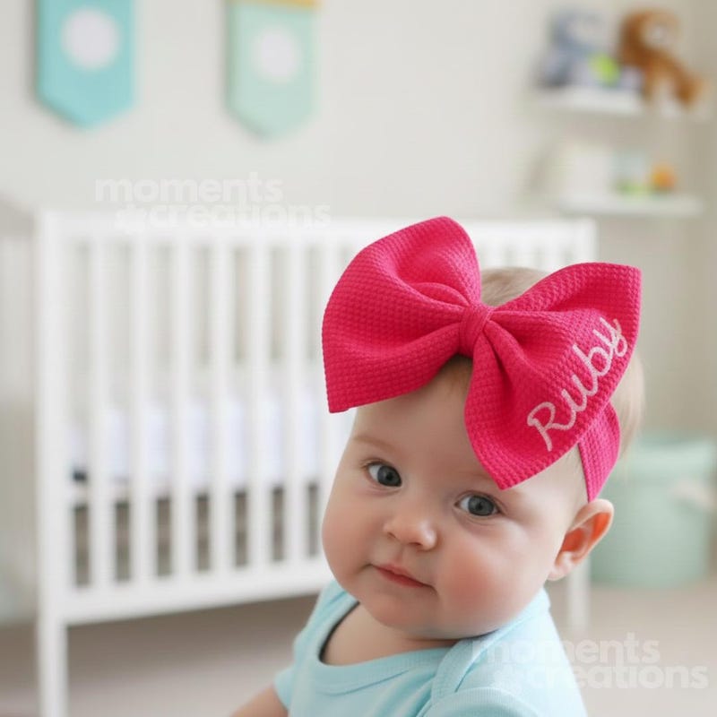Hairbows With Names on It - Etsy