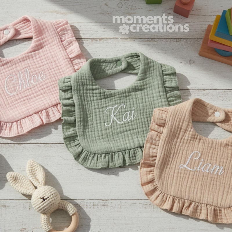 Bibs With Names - Etsy