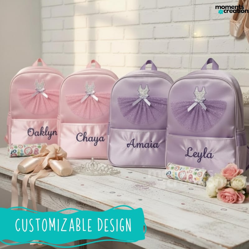 School Bag Girl Purple - Etsy New Zealand