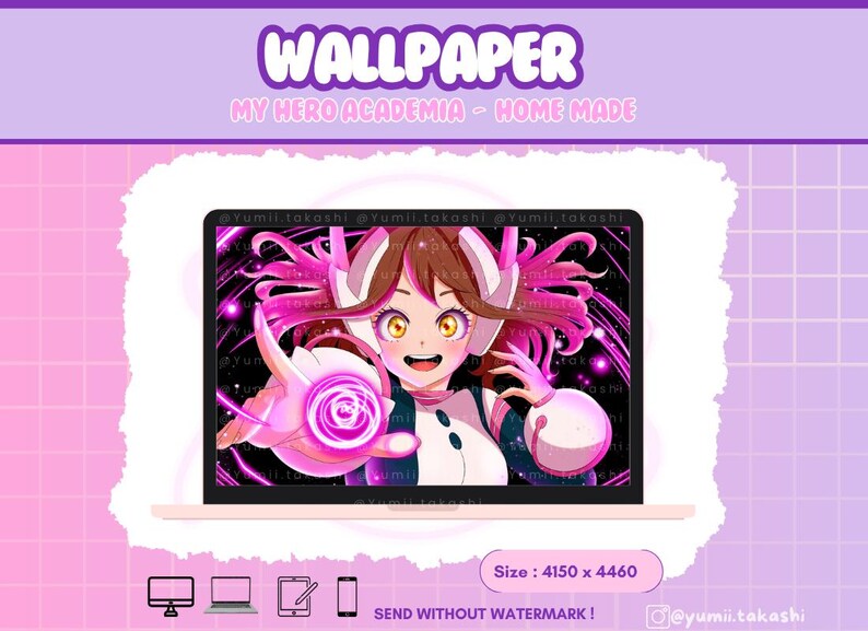 Wallpaper | Wallpaper My Hero Academie (MHA) - Phone, Tablet, Laptop ...