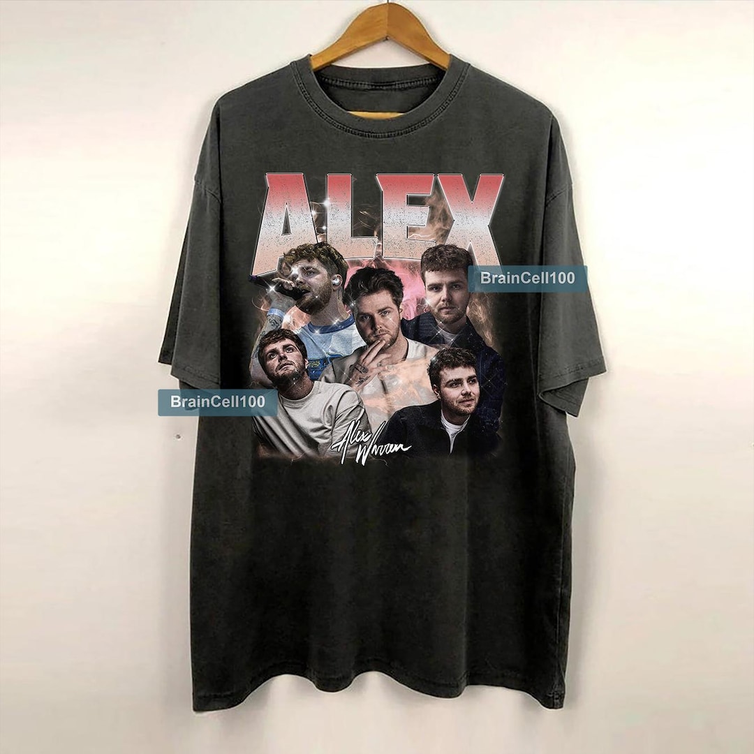 Vintage 90s Alex Warren Tour 2025 Tshirt, Alex Warren Shirt, Retro Alex ...