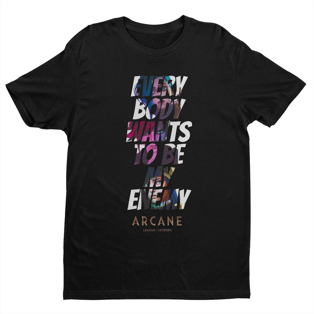 Arcane Shirt, Jinx Arcane Shirt, Jinx Arcane Merch, League of Legends ...