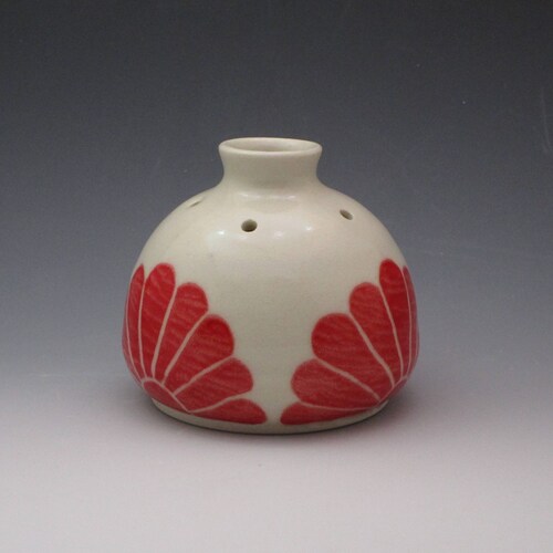Porcelain Bud Vase Pansy Pot Essential Oil Reed Diffuser - Etsy