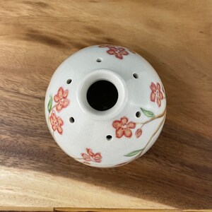 Porcelain Bud Vase, Pansy Pot, Essential Oil Reed Diffuser, Handmade ...