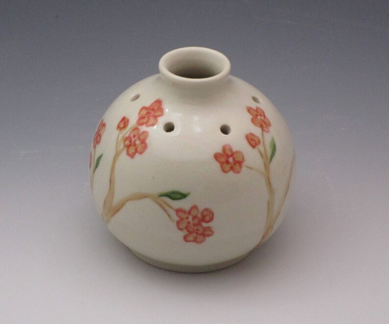 Porcelain Bud Vase Pansy Pot Essential Oil Reed Diffuser | Etsy