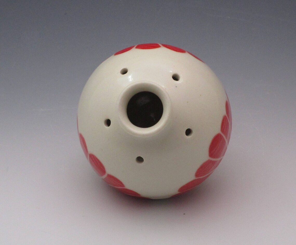 Porcelain Bud Vase Pansy Pot Essential Oil Reed Diffuser | Etsy