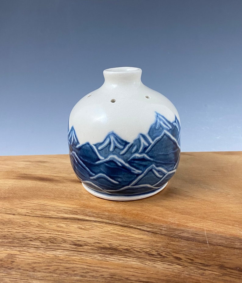 Ceramic Bud Vase Pansy Pot Essential Oil Reed Diffuser - Etsy