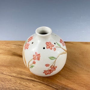 Porcelain Bud Vase, Pansy Pot, Essential Oil Reed Diffuser, Handmade ...