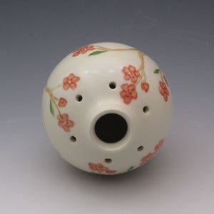 Porcelain Bud Vase, Pansy Pot, Essential Oil Reed Diffuser, Handmade ...