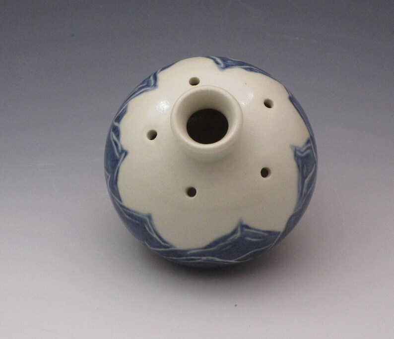 Ceramic Bud Vase Pansy Pot Essential Oil Reed Diffuser - Etsy