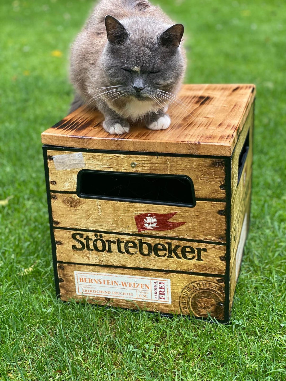 Cooler Bierkisten-hocker, Bierkistenhocker, Wasserfest, Individuelle ...