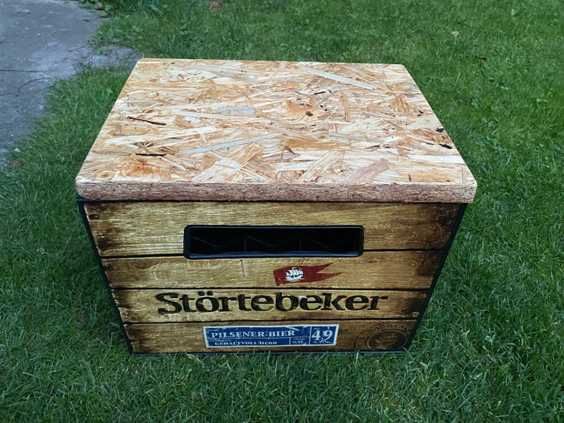 Cool Beer Crate Stool, Beer Crate Stool, Waterproof, Individual ...