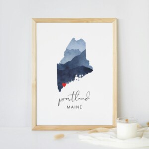 Custom 50 States and City Wall Art Personalize 50 States Digital Wall ...
