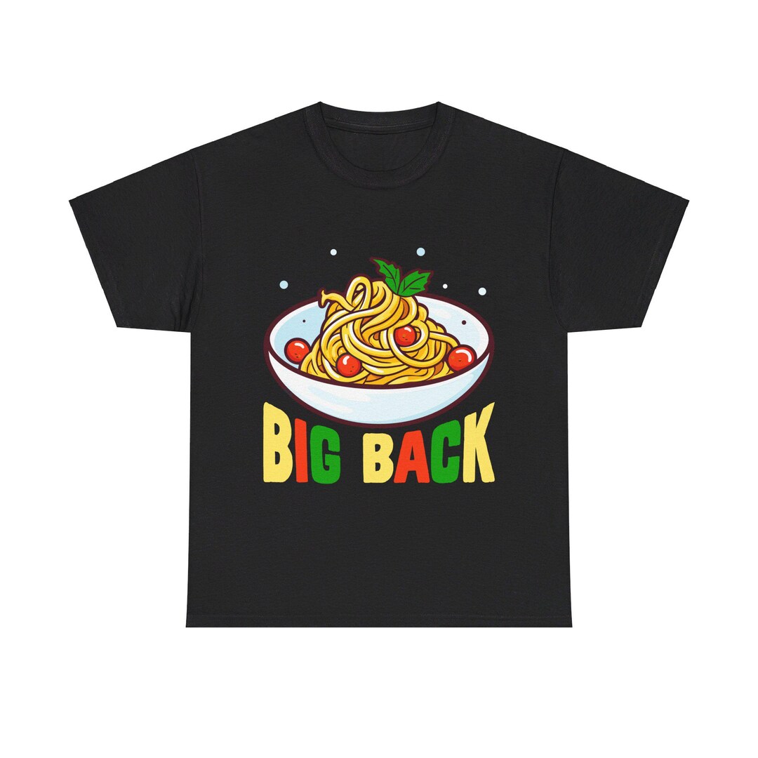 FUNNY BACK SHIRT Big Back Shirt, Trendy Front and Back Shirt, Back ...