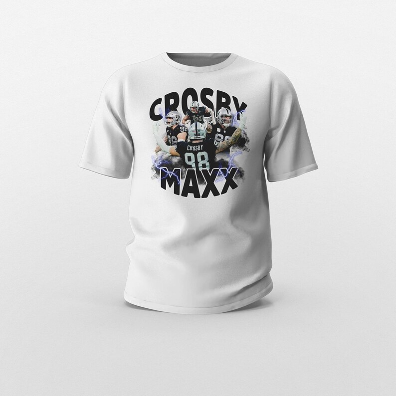 Maxx Crosby T Shirt Design PNG Instant Download Maxx Crosby Fan Tshirt ...
