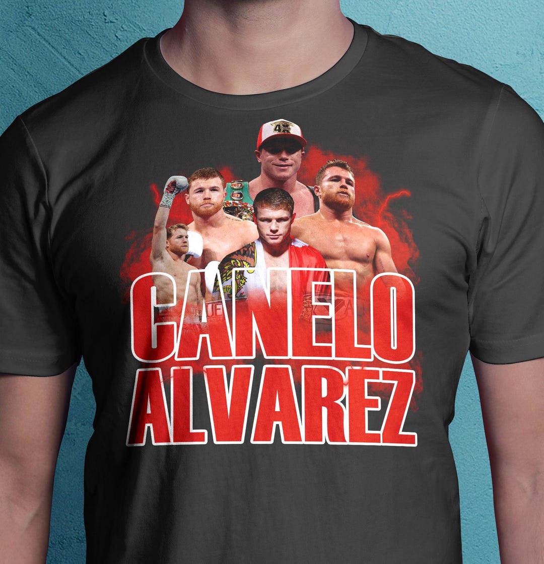 Canelo Alvarez T Shirt Design PNG Instant Download Canelo Alvarez Fan ...