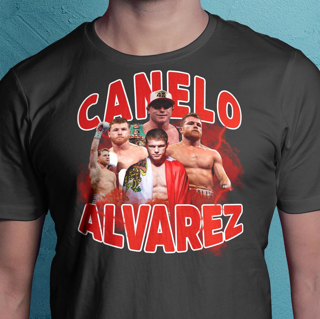 Canelo Alvarez T Shirt Design PNG Instant Download Canelo Alvarez Fan ...