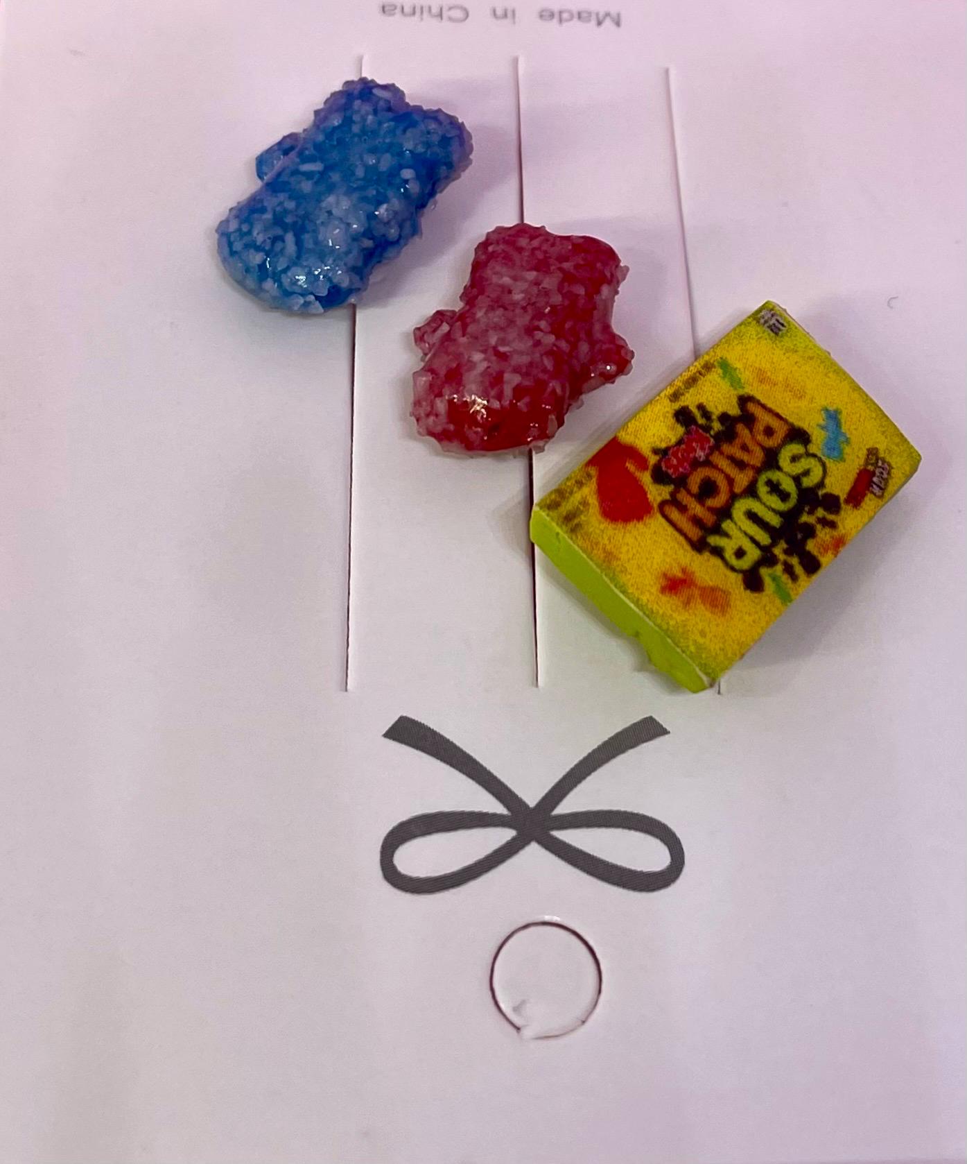 Food Pins| Sour Patch Kids Candy Pins|realistic Food | Handmade Gift ...
