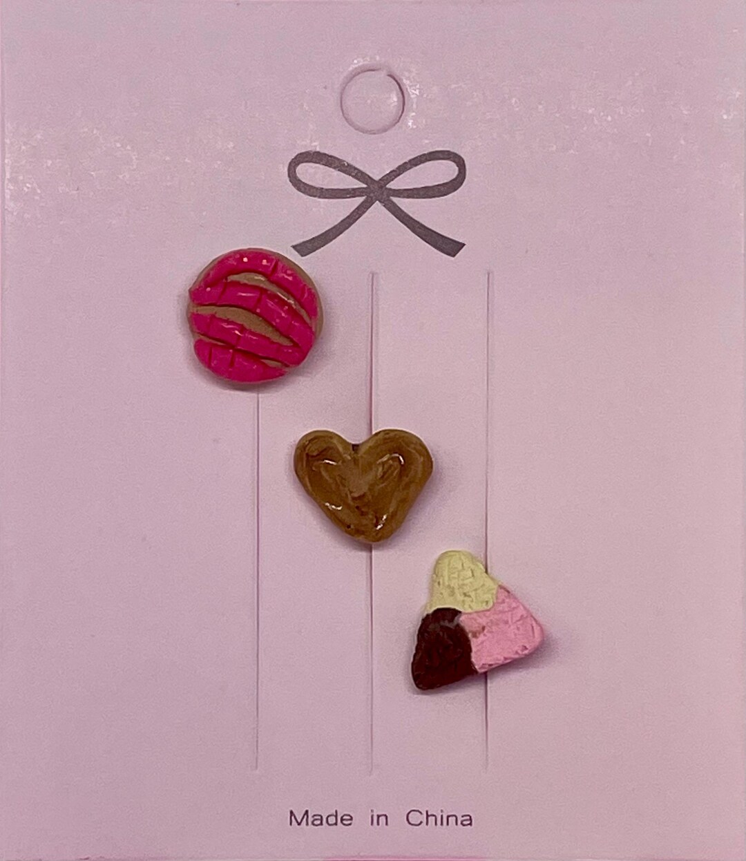 Food Pins Mexican Conchas Pastry Food Pinsrealistic Food Handmade Gift ...