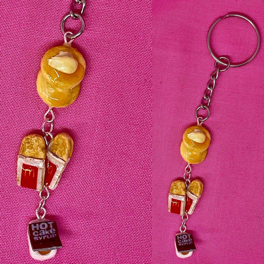 Miniature Food Keychain | Mcdonald’s Breakfast Keychain | Fun Keychains ...
