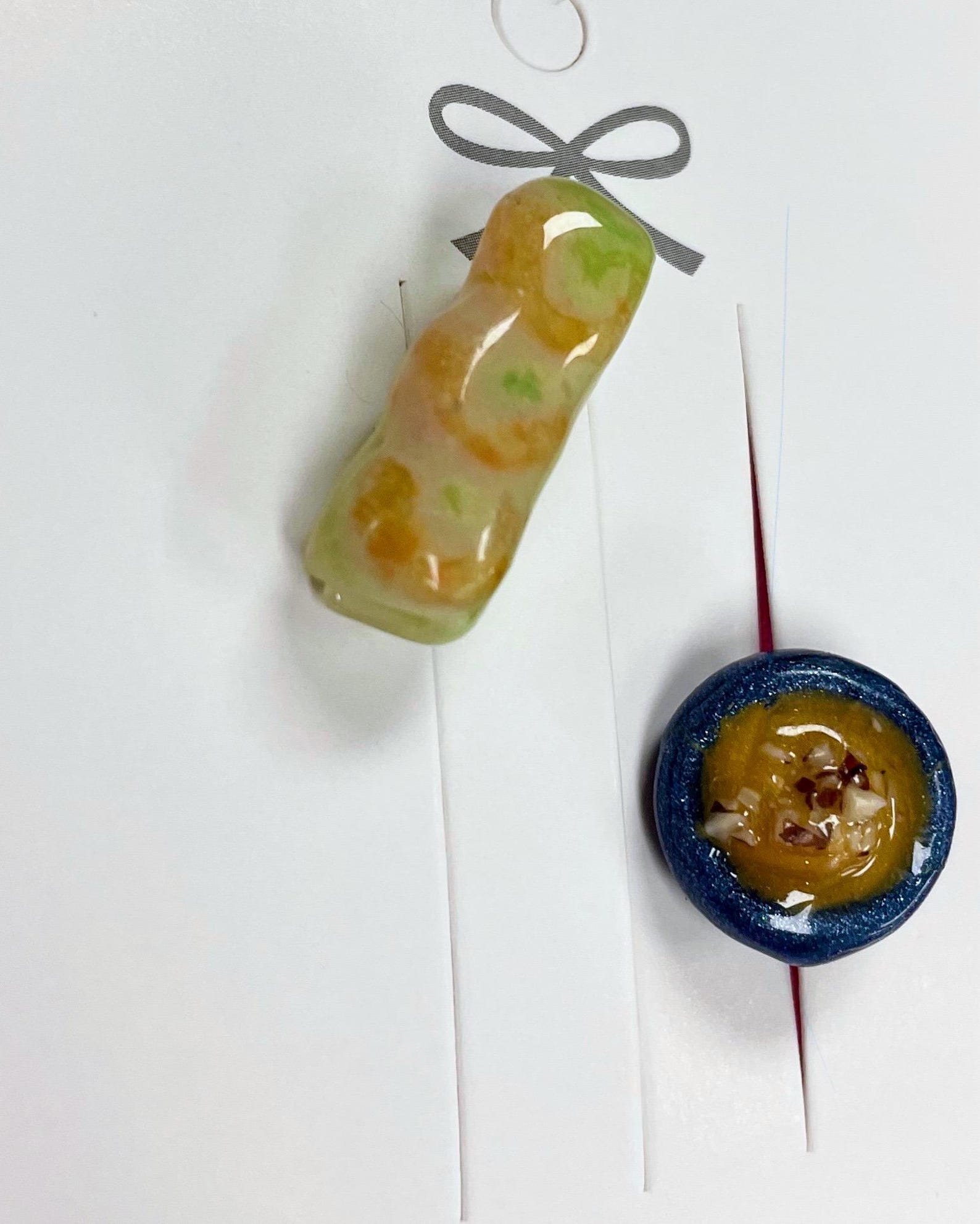 Food Pins| Spring Rolls Food Pins |realistic Fake Miniatures | Handmade ...