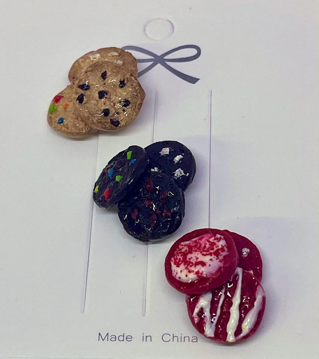 Food Pins| Cookies Food Pastry Pins|realistic Food | Handmade Gift ...