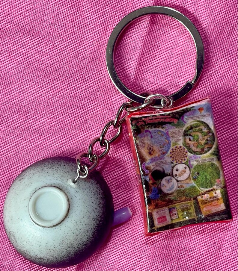 Miniature Food Keychain Froot Loops Cereal Food Keychain fun Keychains ...