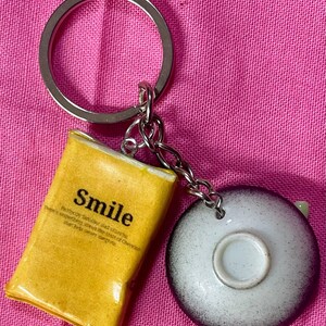 Miniature Food Keychain Cheerios Cereal Food Keychain fun Keychains ...