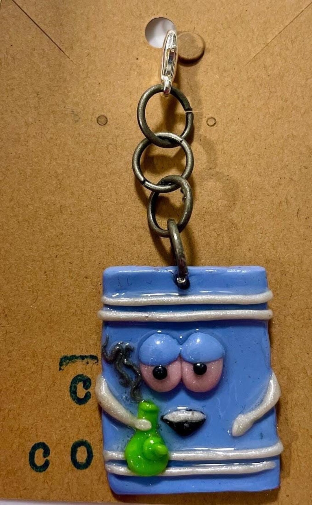 Bud Keychain | Towlie Keychain | Stoner Keychain | Fun Keychain | Cute ...