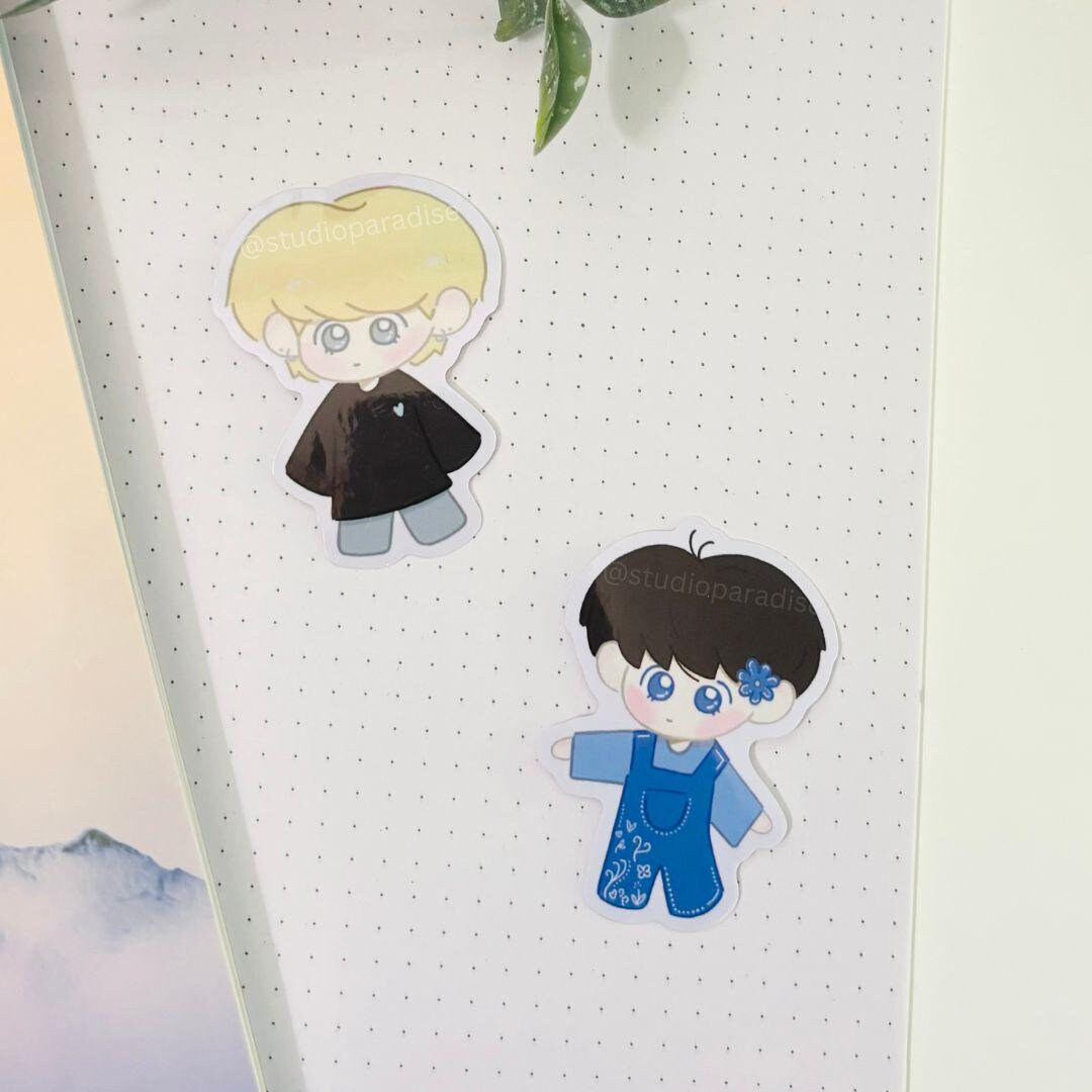 Bts Inspired V, Tae Vinyl Stickers - Etsy UK