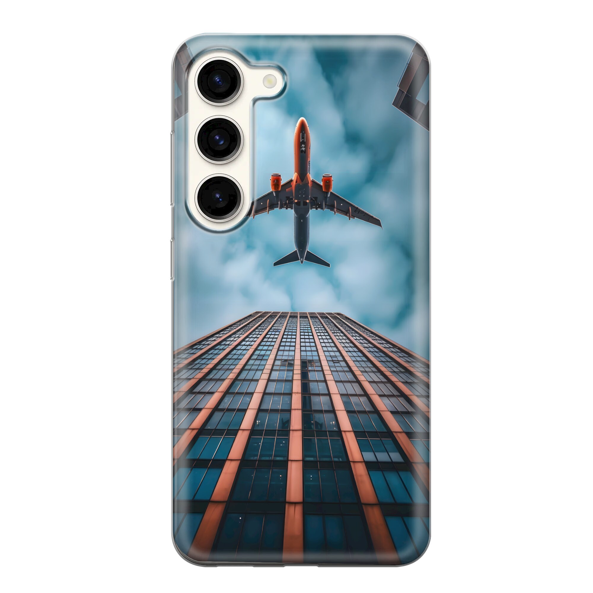 Airplane Aesthetic Phone Case Plane Boeing Cover for Samsung Galaxy S24 ...