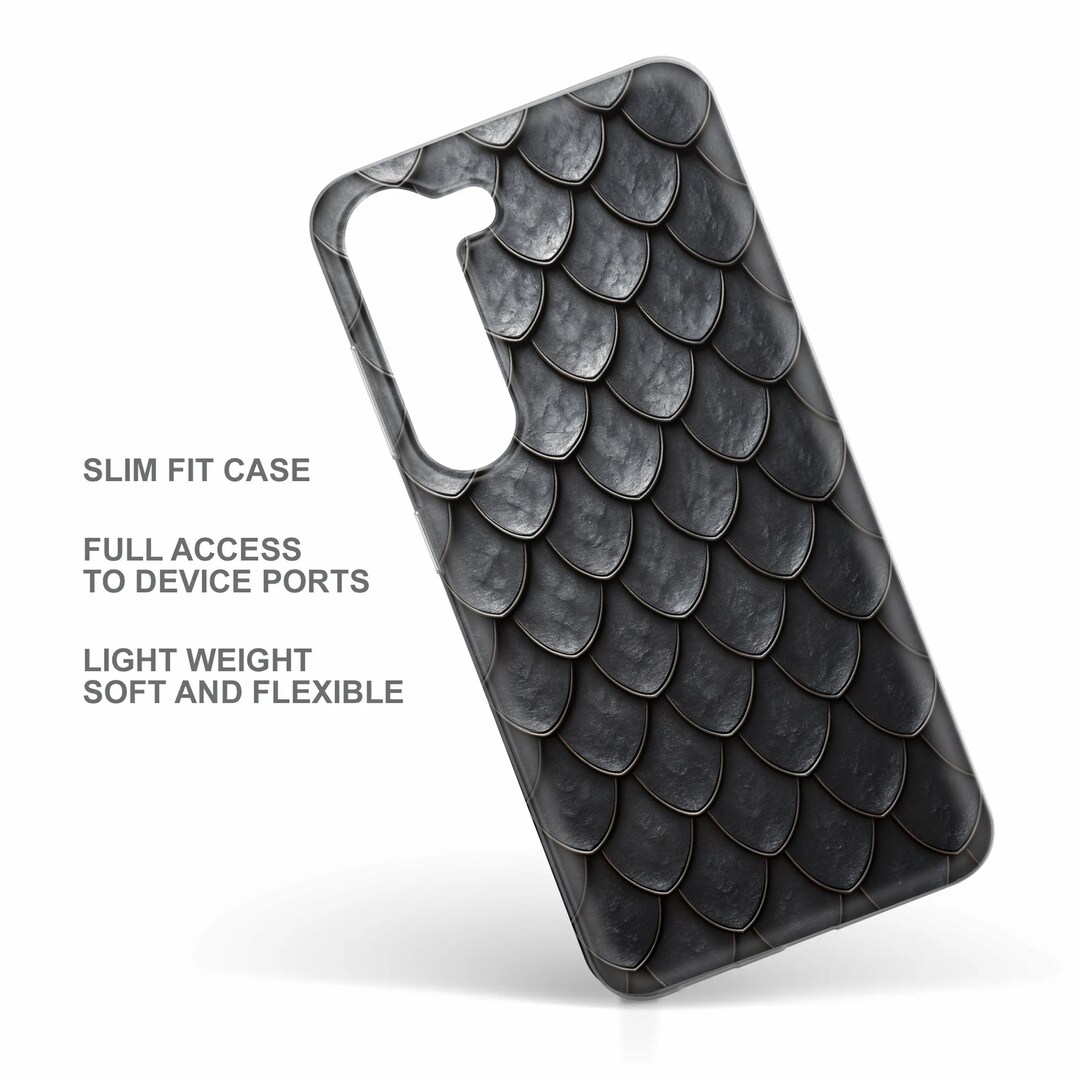 Snake Leather Phone Case Snake Skin Cover for Samsung Galaxy S24 FE S23 ...