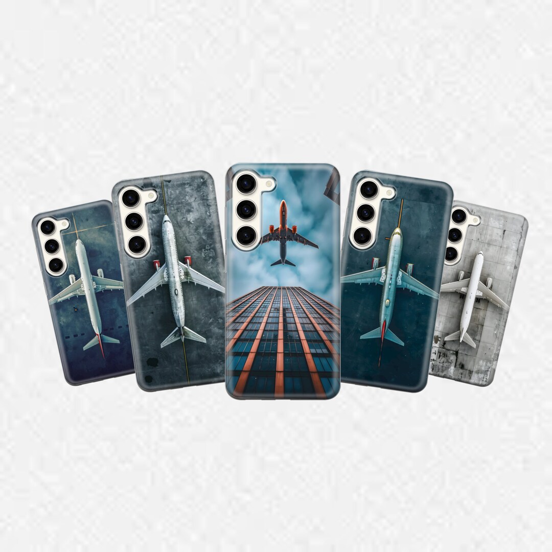 Airplane Aesthetic Phone Case Plane Boeing Cover for Samsung Galaxy S24 ...