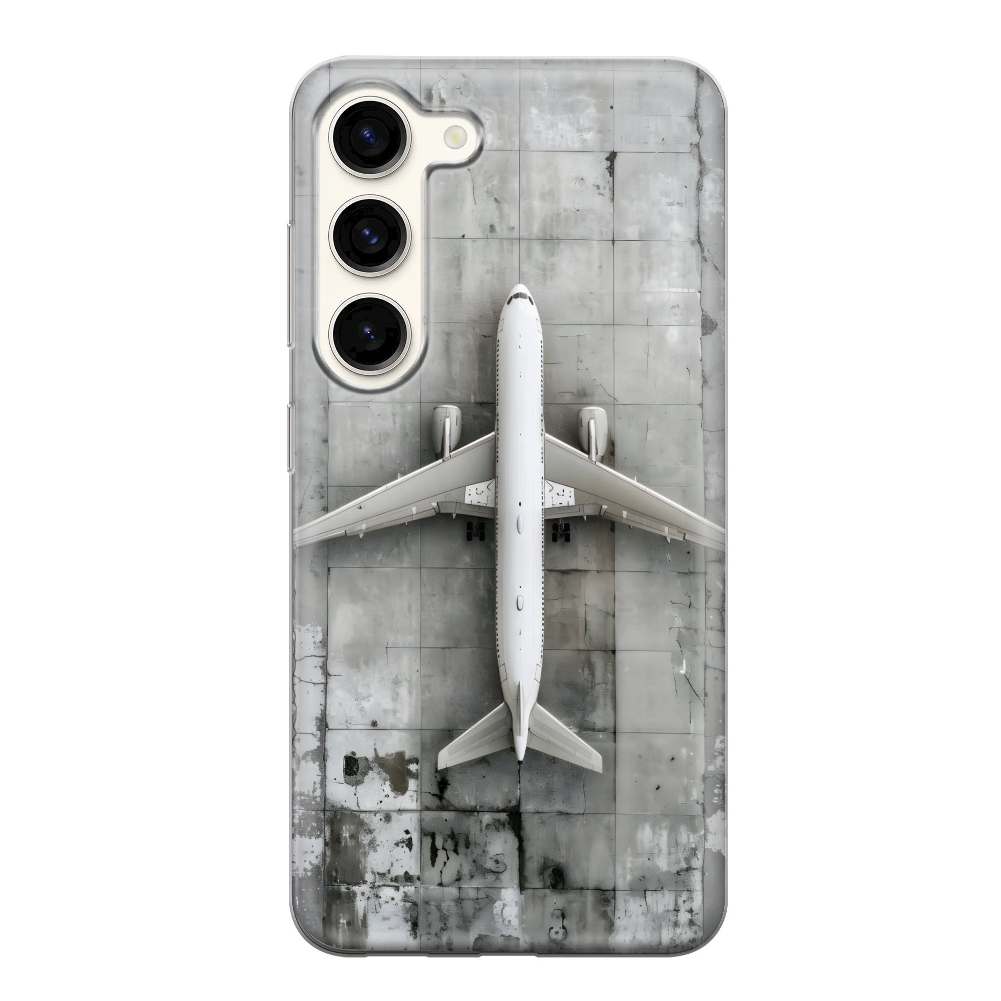 Airplane Aesthetic Phone Case Plane Boeing Cover for Samsung Galaxy S24 ...