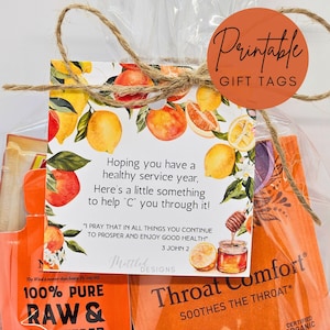 Printable Pioneer Wellness Gift Tags, 3 John 2 Wellness Instant ...