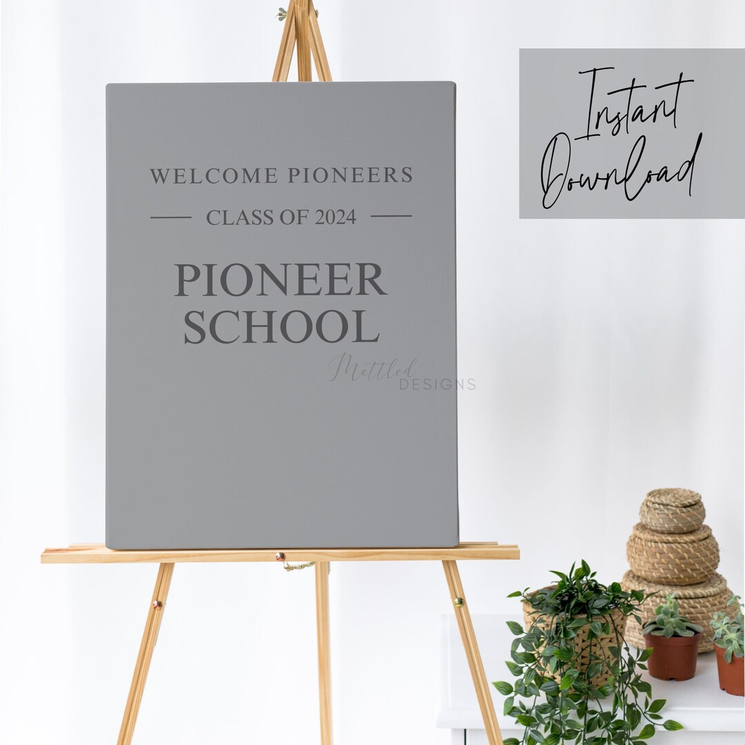 JW 2024 Pioneer School Welcome Sign, Digital Download JW Pioneer School ...